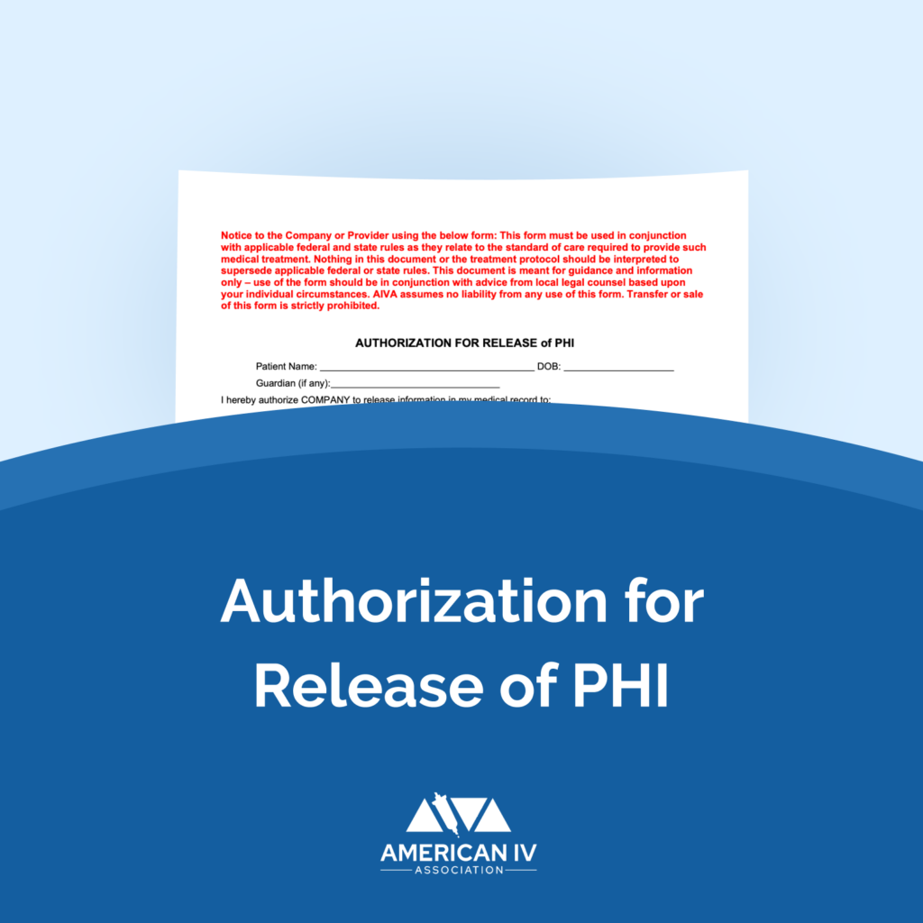 Books & Forms - American IV Association