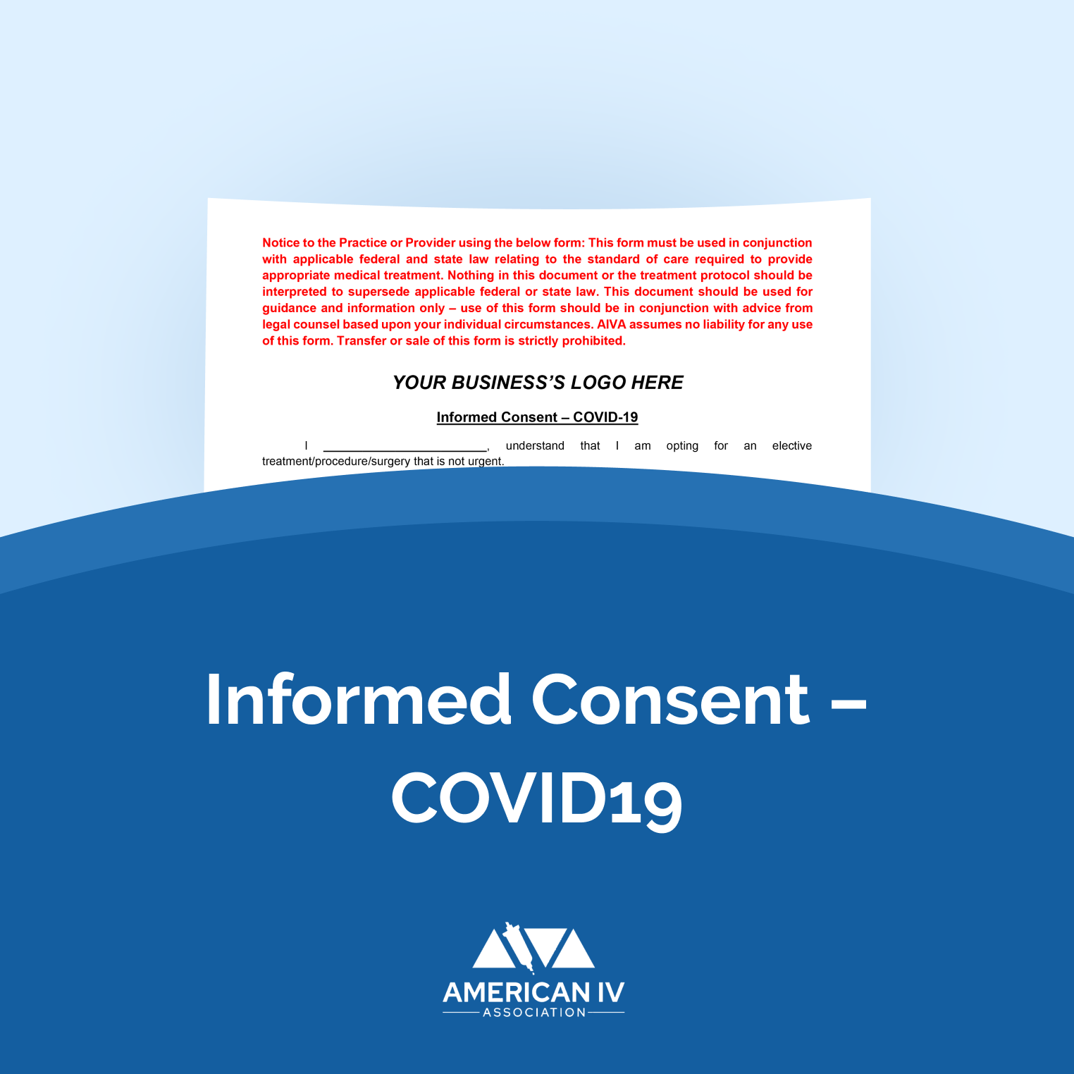 Informed Consent – COVID19 - American IV Association